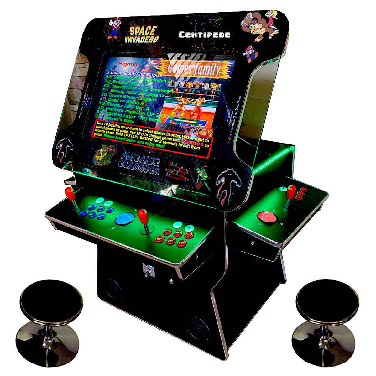 Top US Arcades Player Lift Up Arcade Machine | Commercial Grade | 4600 ...